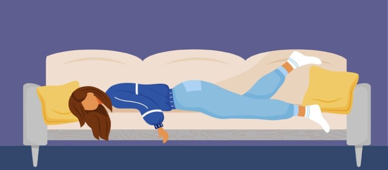 Why It’s a Bad Idea to Fall Asleep On a Couch • InsideBedroom